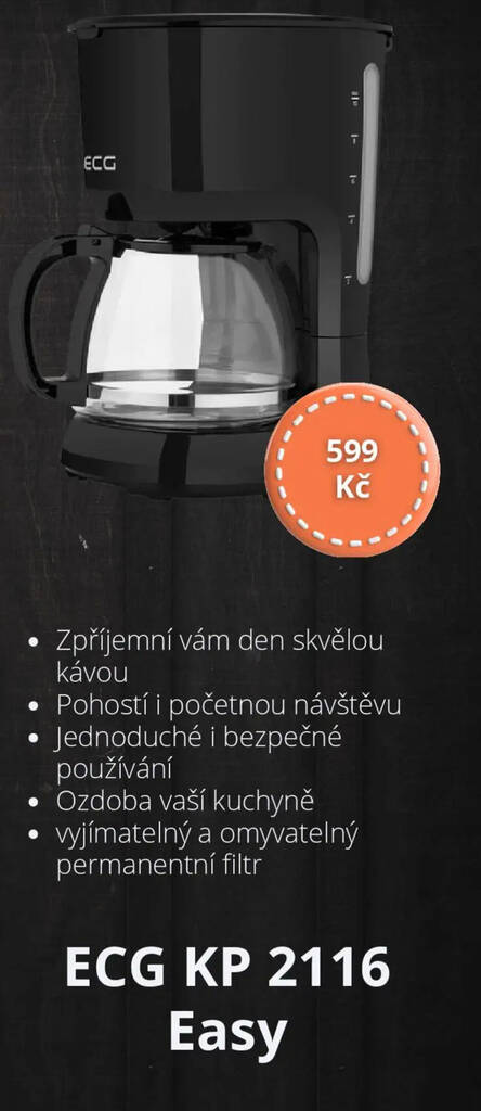 ECG KP 2116 Easy nabídka v Expert