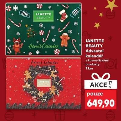 JANETTE BEAUTY Adventní kalendář nabídka v Kaufland