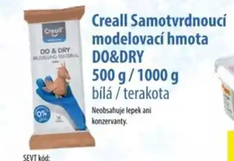 Creall Samotvrdnoucí modelovací hmota DO & DRY nabídka v SEVT