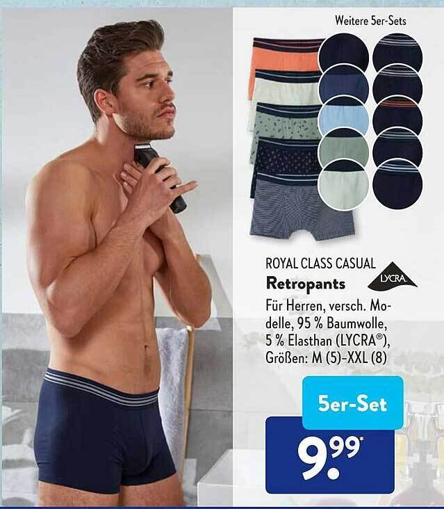 Royal Class Casual Retropants Angebot bei Aldi Süd