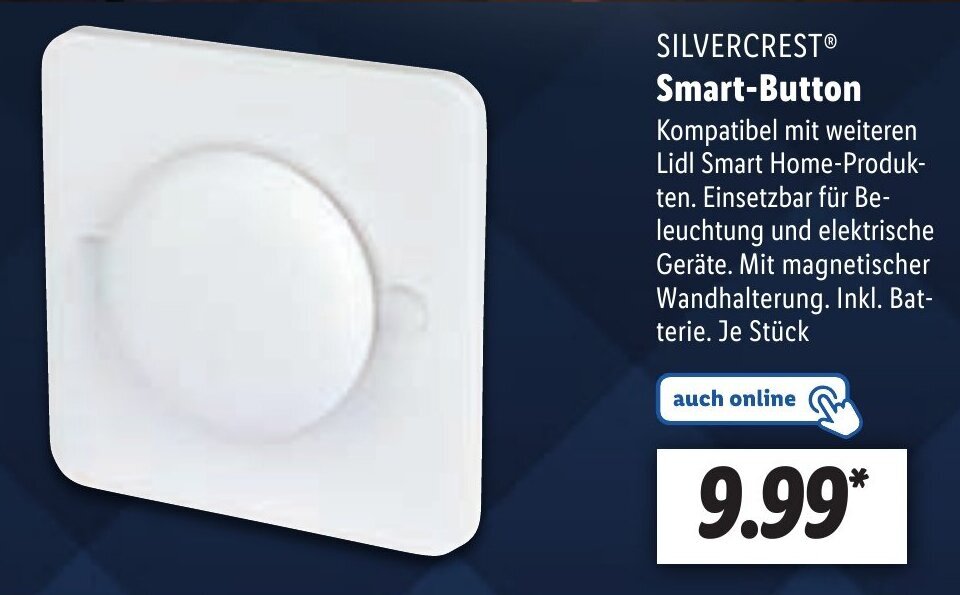 Silvercrest Smart Button Angebot bei Lidl
