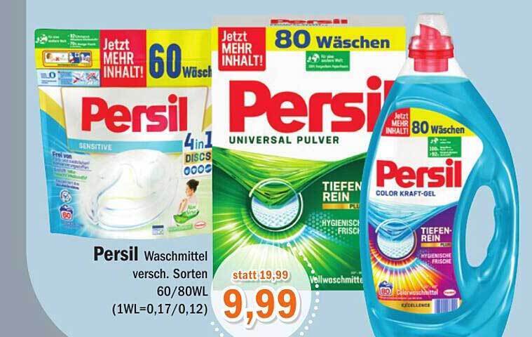 Alle Persil Angebote - Entdecken Sie das günstigste Persil Angebot!