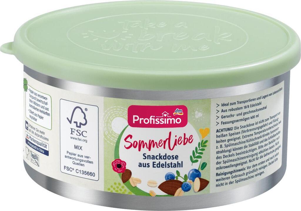 Profissimo snack box Angebot bei dm drogerie