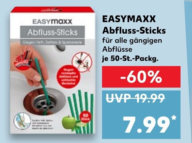Easymaxx Abfluss Sticks