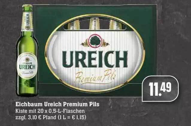 Eichbaum ureich premium pils Angebot bei Edeka