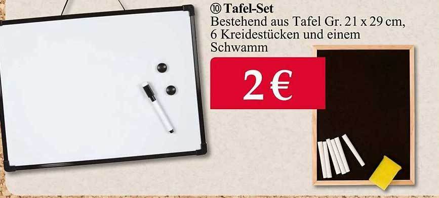 Tafel-set Angebot bei Woolworth