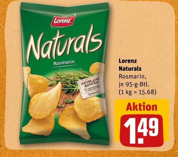 Lorenz naturals chips Angebot bei REWE