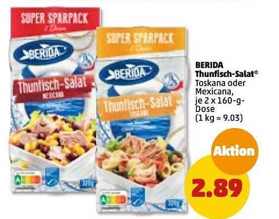 Berida thunfisch-salat Angebot bei PENNY