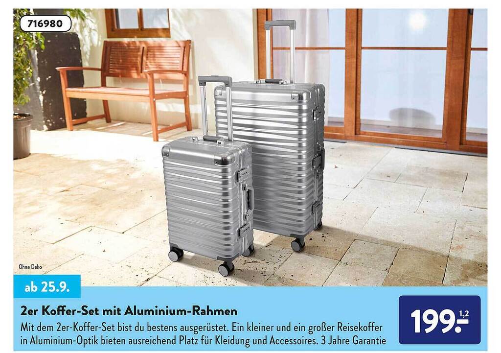 Faszinierend Aldi Sud Koffer Angebot Ebenbild