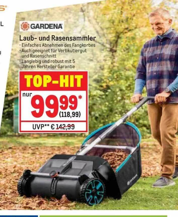 Gardena laub- und rasensammler Angebot bei METRO