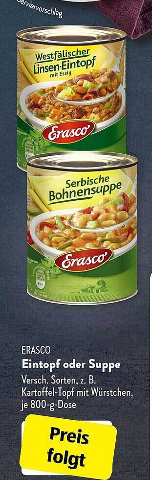 Erstaunlich Erasco Eintpfe Angebot Ebenbild