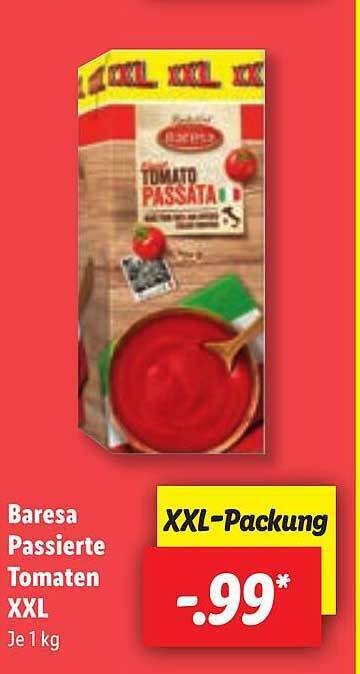 Baresa passierte tomaten xxl Angebot bei Lidl
