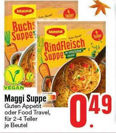Maggi suppe Angebot bei Edeka