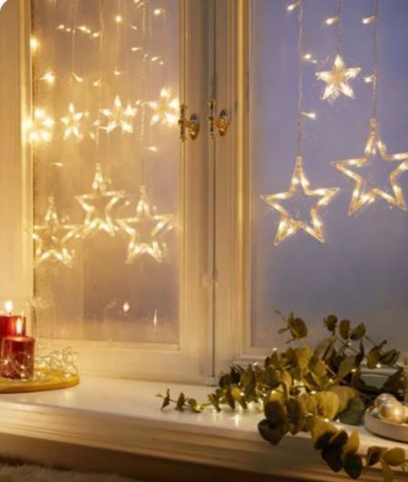 Led sternen-lichtervorhang Angebot bei Aldi Nord