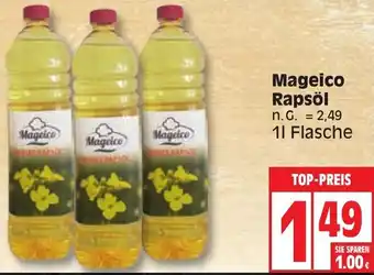 Mageico Rapsöl 1L Flasche Angebot bei Edeka