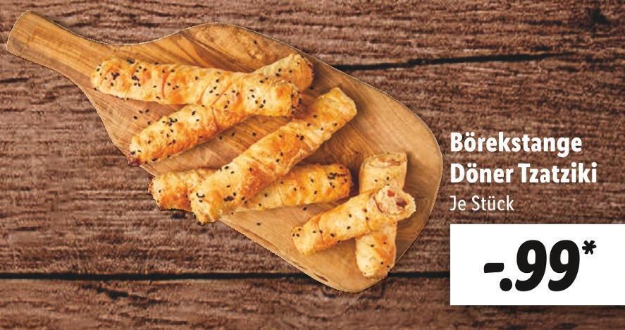 Börekstange döner tzatziki Angebot bei Lidl