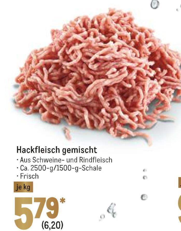 Hackfleisch gemischt Angebot bei METRO