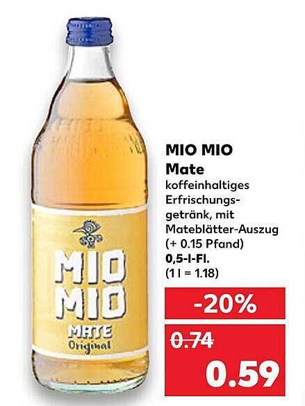 Mio mio mate Angebot bei Kaufland