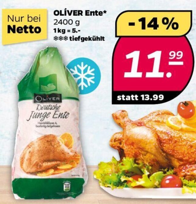 Netto Ente Angebot
