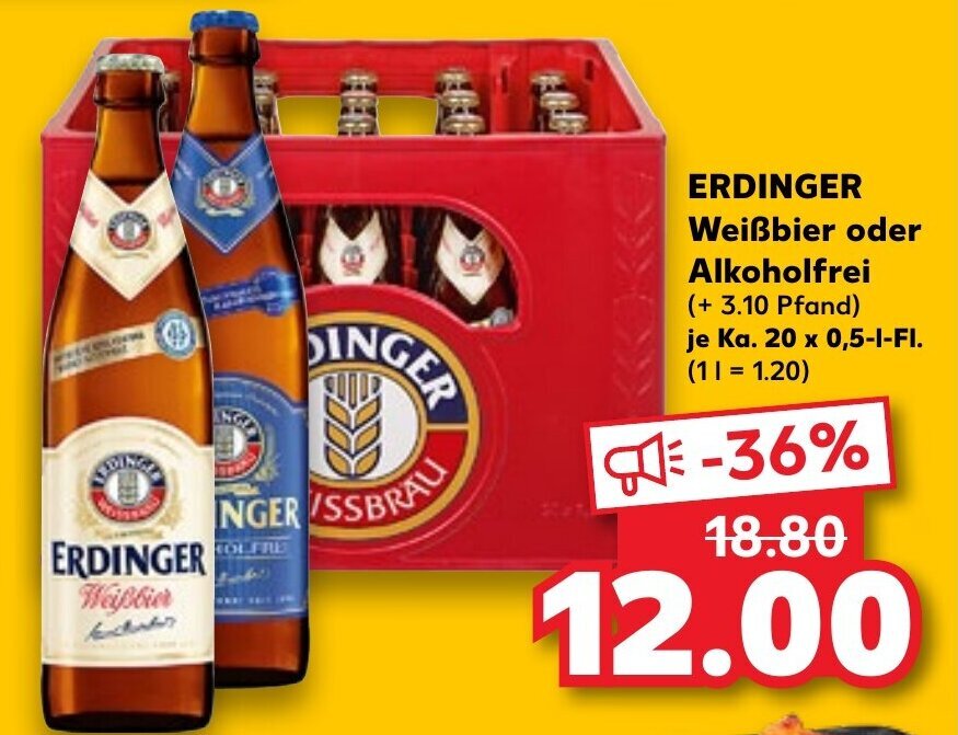 Erdinger Weissbier Angebote