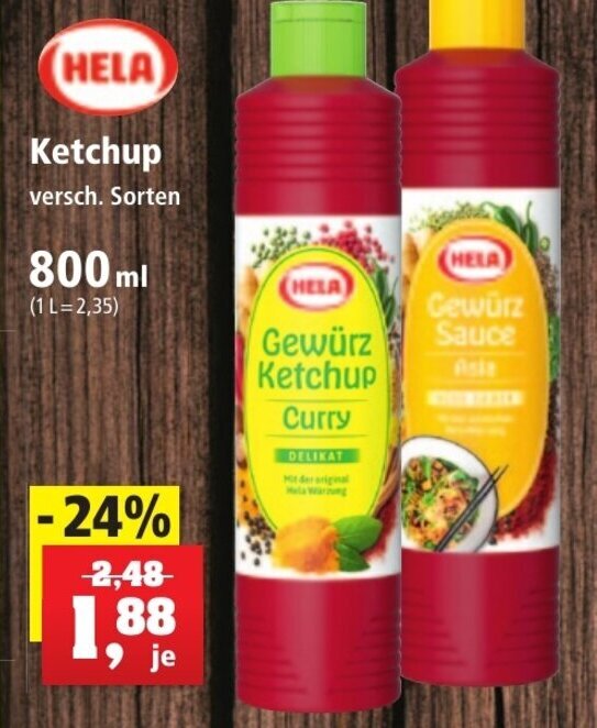 Hela Ketchup Angebot