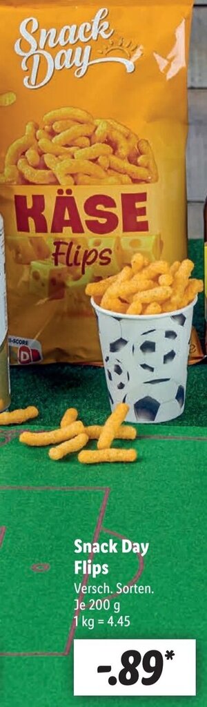 Snack Day Flips 200 g Angebot bei Lidl