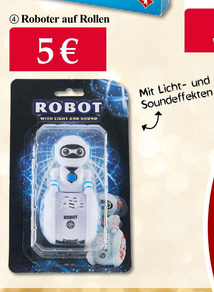Roboter auf Rollen Angebot bei Woolworth