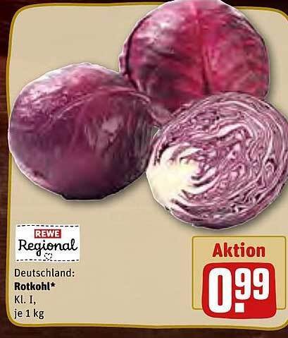 Rotkohl Angebot bei REWE Kaufpark
