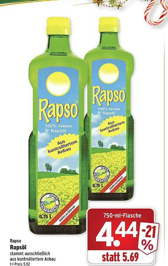 Alle Rapso Angebote - Entdecken Sie das günstigste Rapso Angebot!