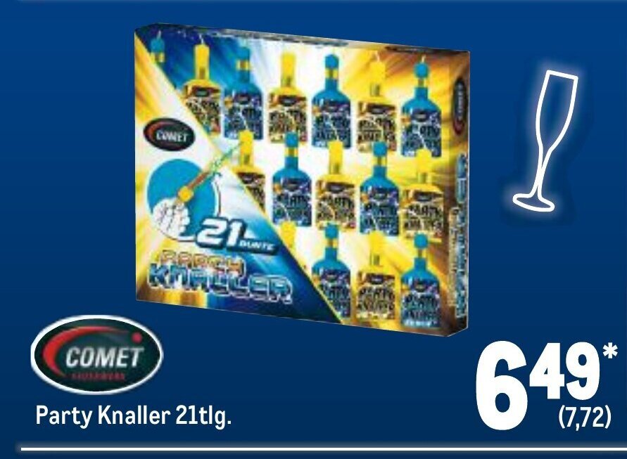Comet Feuerwerk Party-Knaller Angebot bei METRO