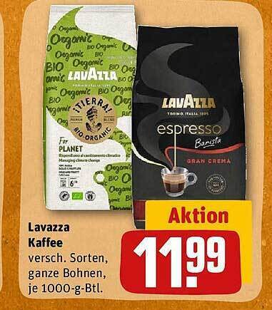 Lavazza kaffee Angebot bei REWE