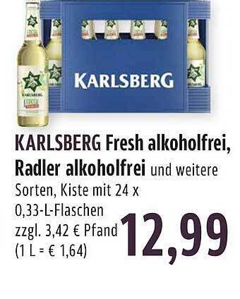 Karlsberg fresh alkoholfrei radler alkoholfrei und weitere sorten ...