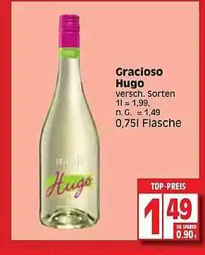 Gracioso hugo Angebot bei Edeka
