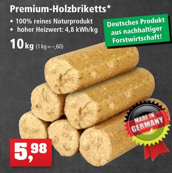 Holzbriketts 10 Kg Thomas Philipps 2022