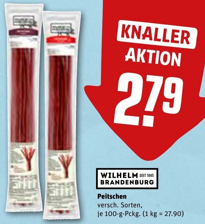 Peitschen 100 g Pckg. Angebot bei REWE