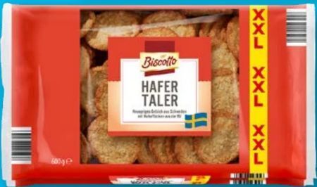 Hafertaler xxl Angebot bei Aldi Nord