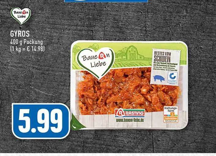 Bauern liebe gyros Angebot bei Edeka