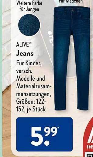 Alive jeans Angebot bei Aldi Süd
