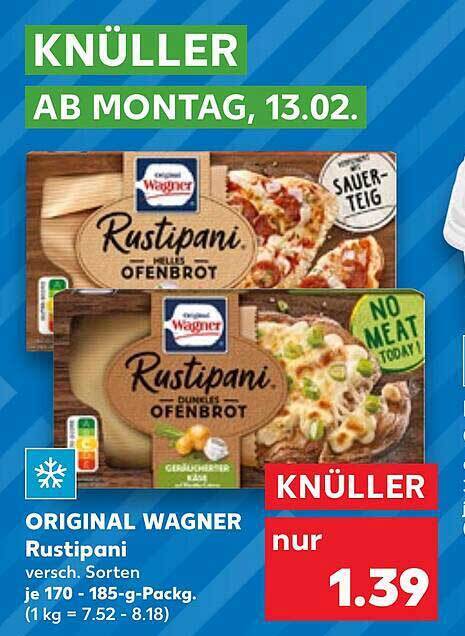 Original wagner rustipani Angebot bei Kaufland