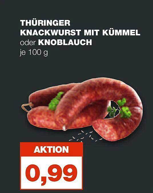 Thuringer Knackwurst Mit Kummel