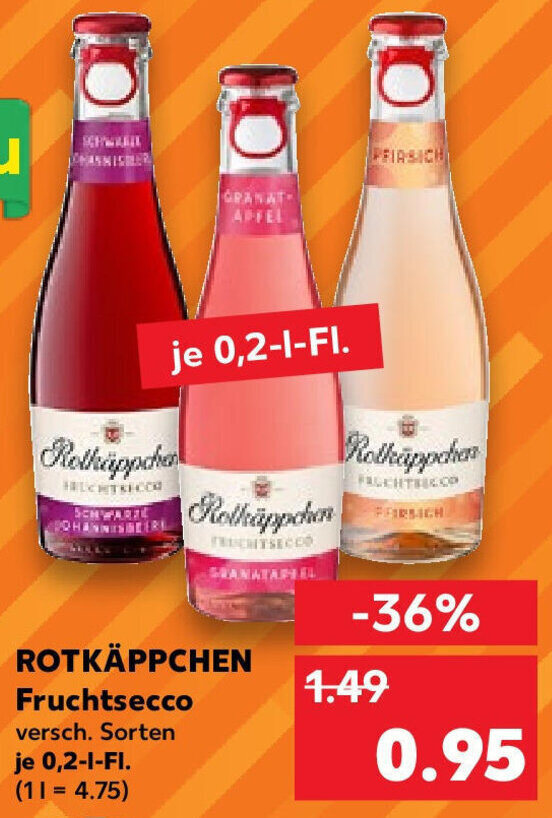 Stilvolle Rotkäppchen Fruchtsecco 0 2l Angebot Bilder