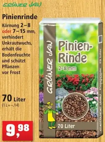 Gruner Jan Rindenmulch 70 Liter