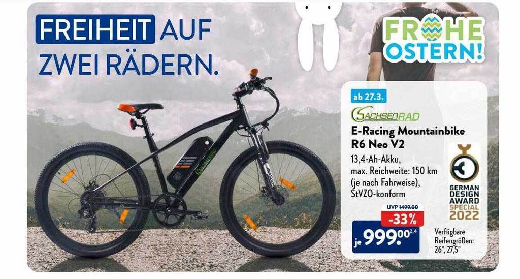 Stilvolle Sachsenrad R6 Neo Bild