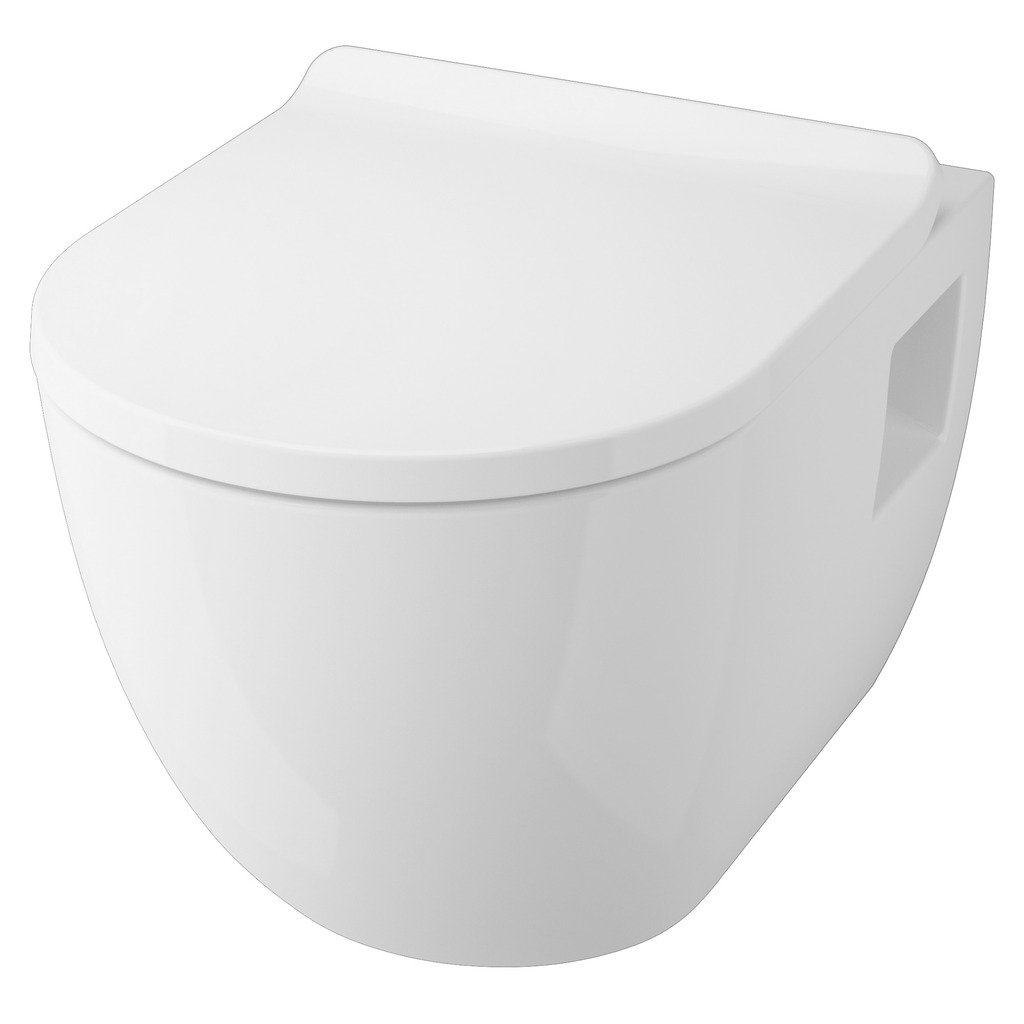 Wand-wc 'lissabon' spülrandlos weiß 34,8 x 36 x 53,5 cm Angebot bei ...