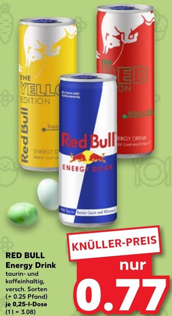 Red Bull Kaufland Preis