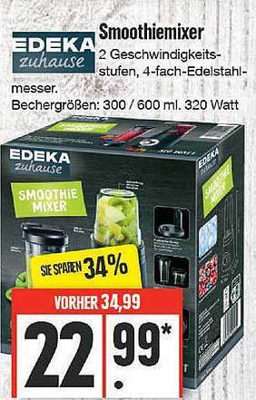 Edeka zuhause smoothiemixer Angebot bei Edeka