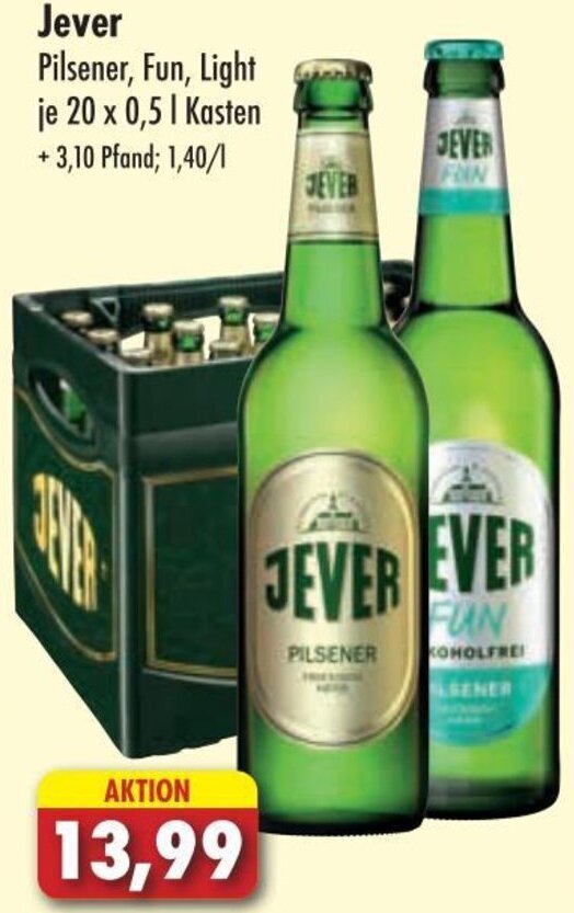 Jever Light Angebot