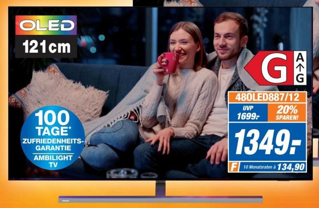 Philips 48OLED887/12 Angebot bei Expert