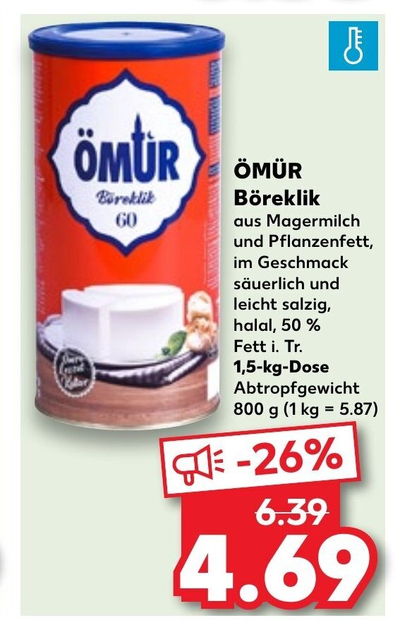 Omur Boreklik 1.5kg Angebot bei Kaufland