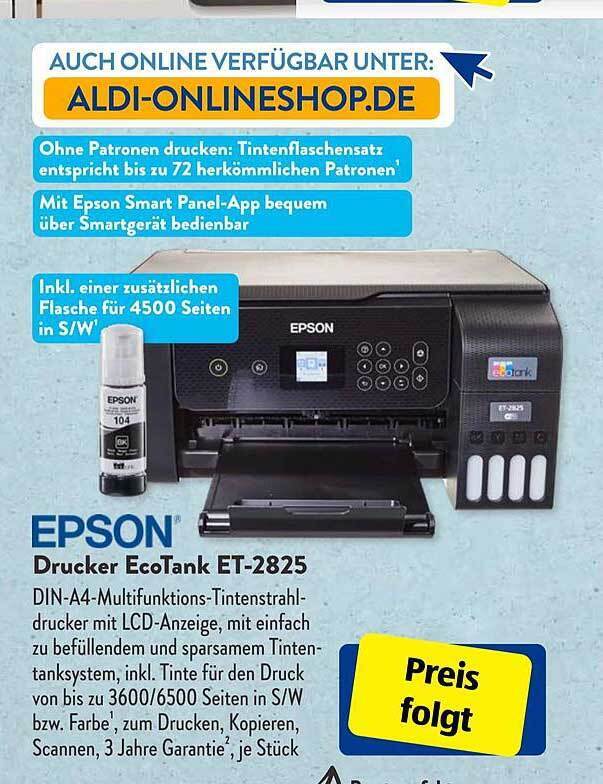 Aldi Epson Drucker